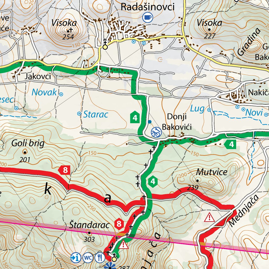 Pakoštane-Biograd cycling Map by GeoPRO jdoo | Avenza Maps