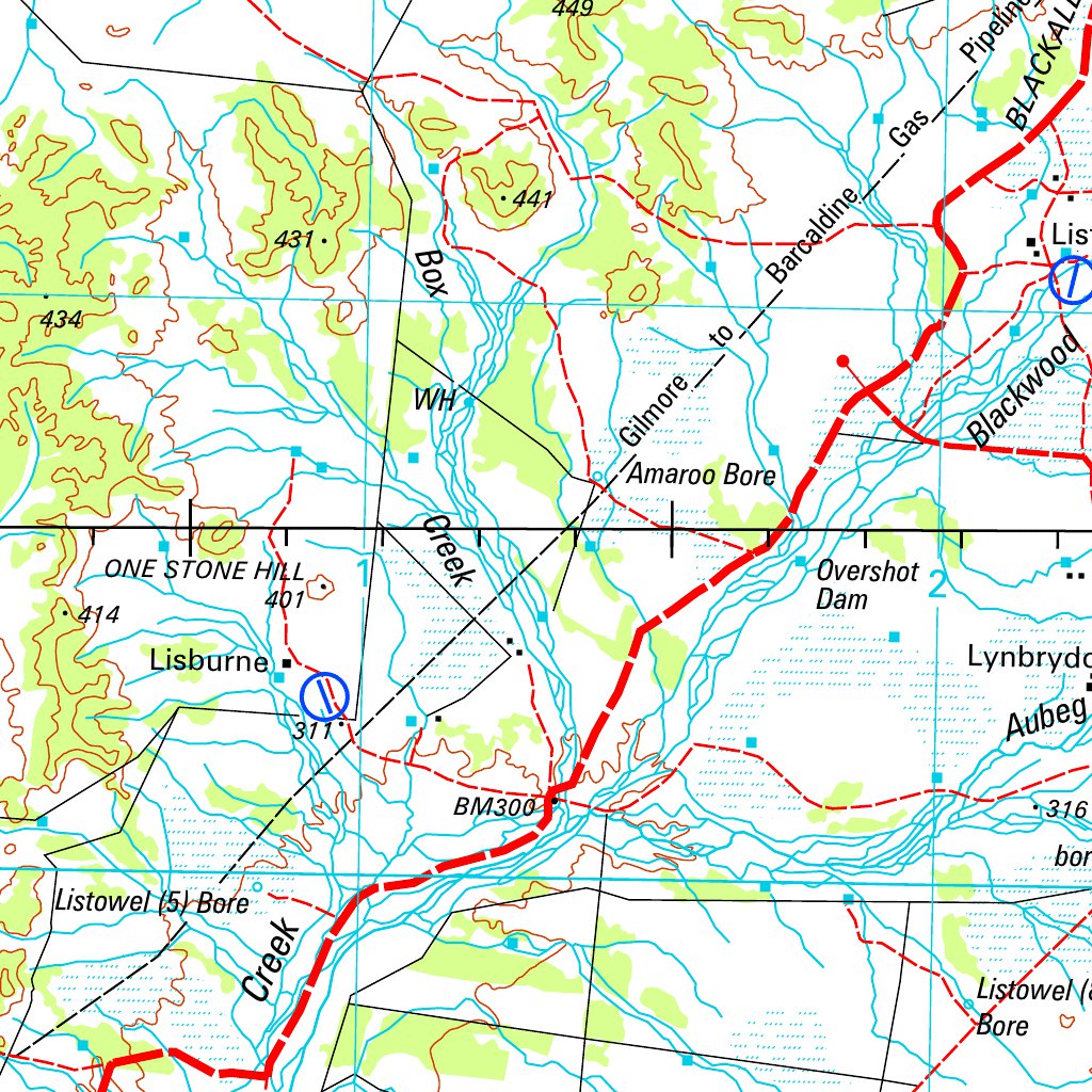 Adavale - SG55-05 Map by Geoscience Australia | Avenza Maps
