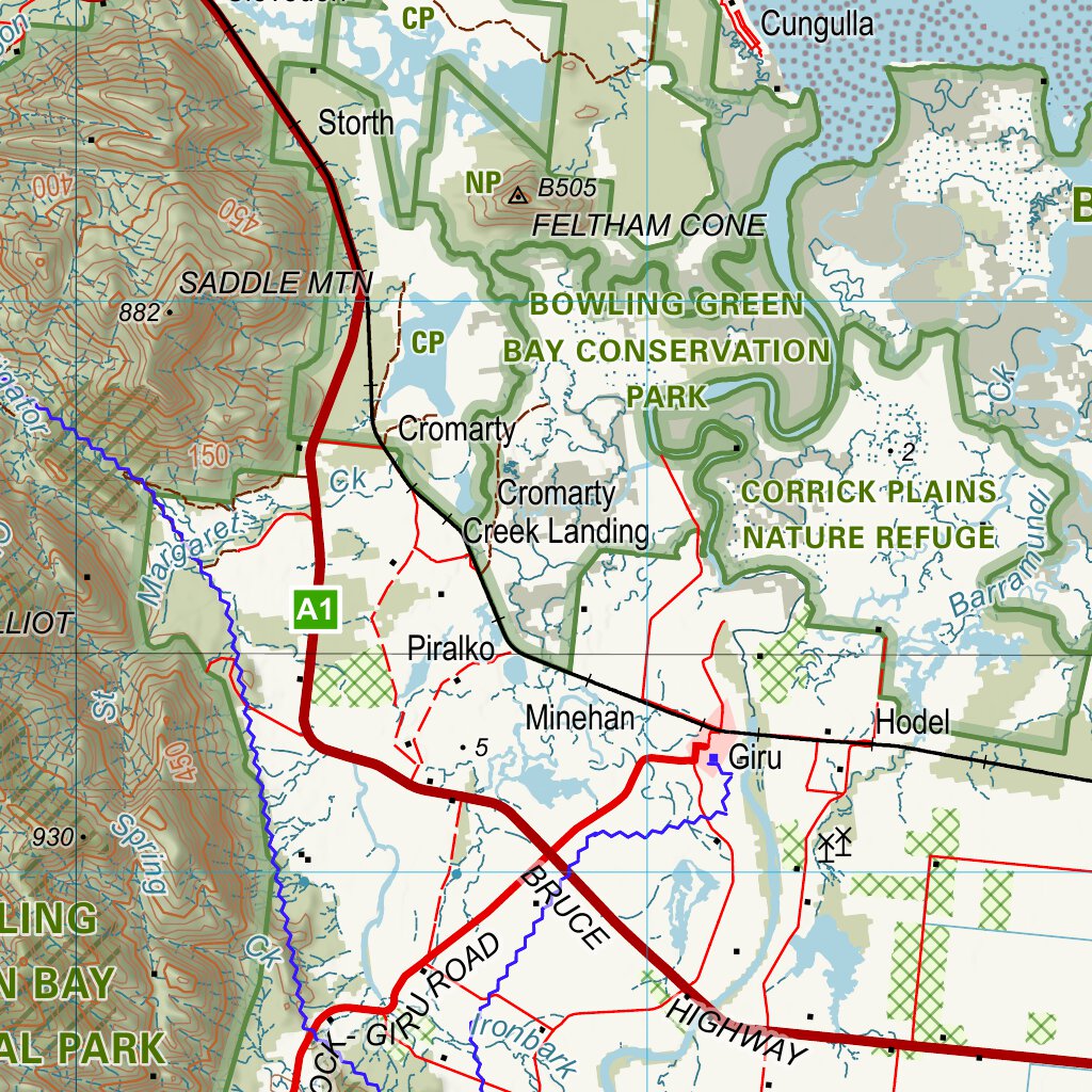 Ayr E5515 Map by Geoscience Australia | Avenza Maps