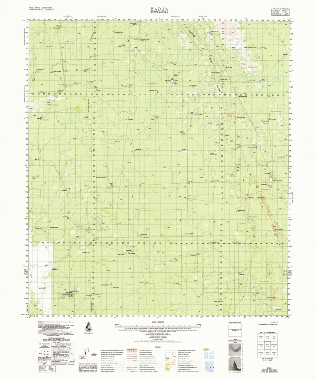 Badja (2240) Map by Geoscience Australia | Avenza Maps