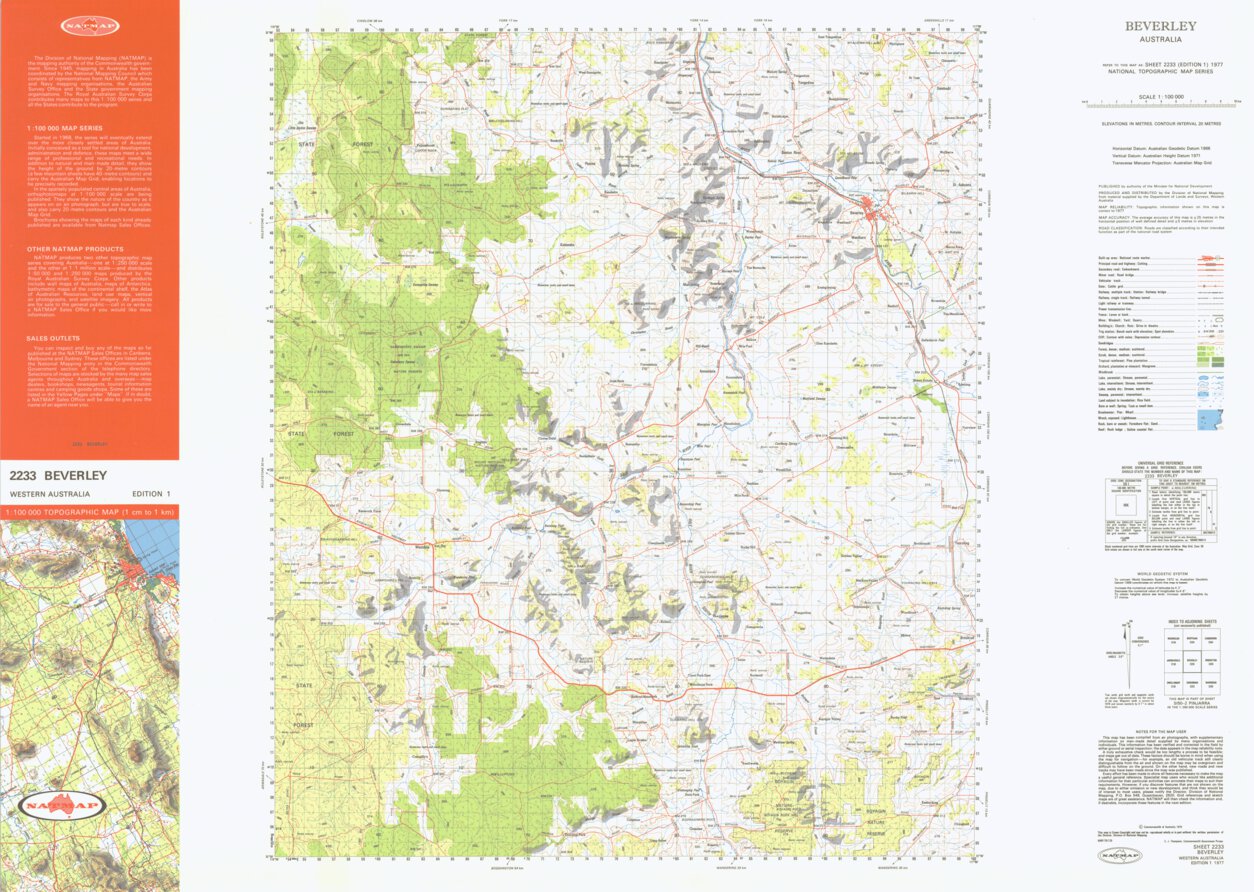 Beverley (2233) Map by Geoscience Australia | Avenza Maps