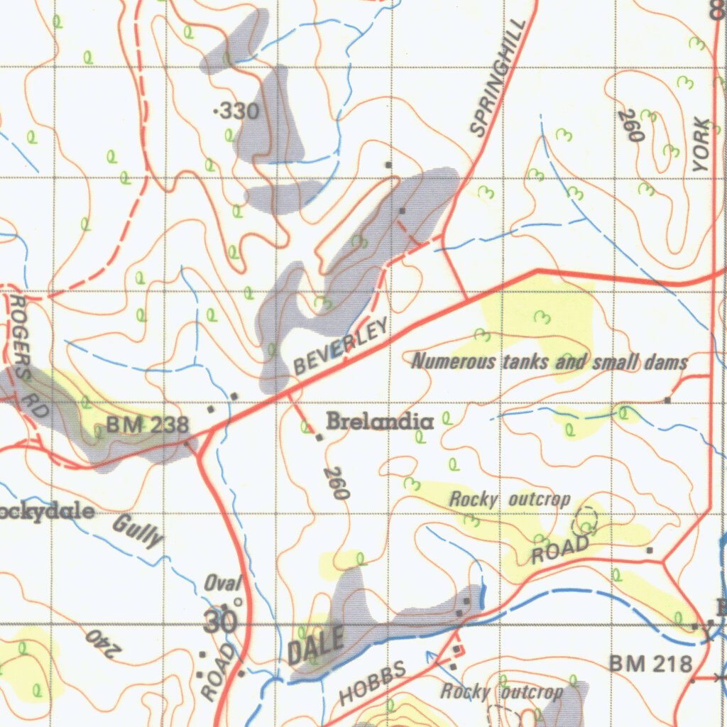 Beverley (2233) Map by Geoscience Australia | Avenza Maps