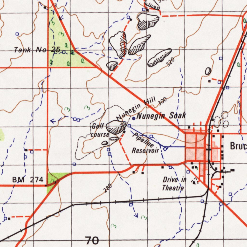 Bruce Rock (2534) Map by Geoscience Australia | Avenza Maps