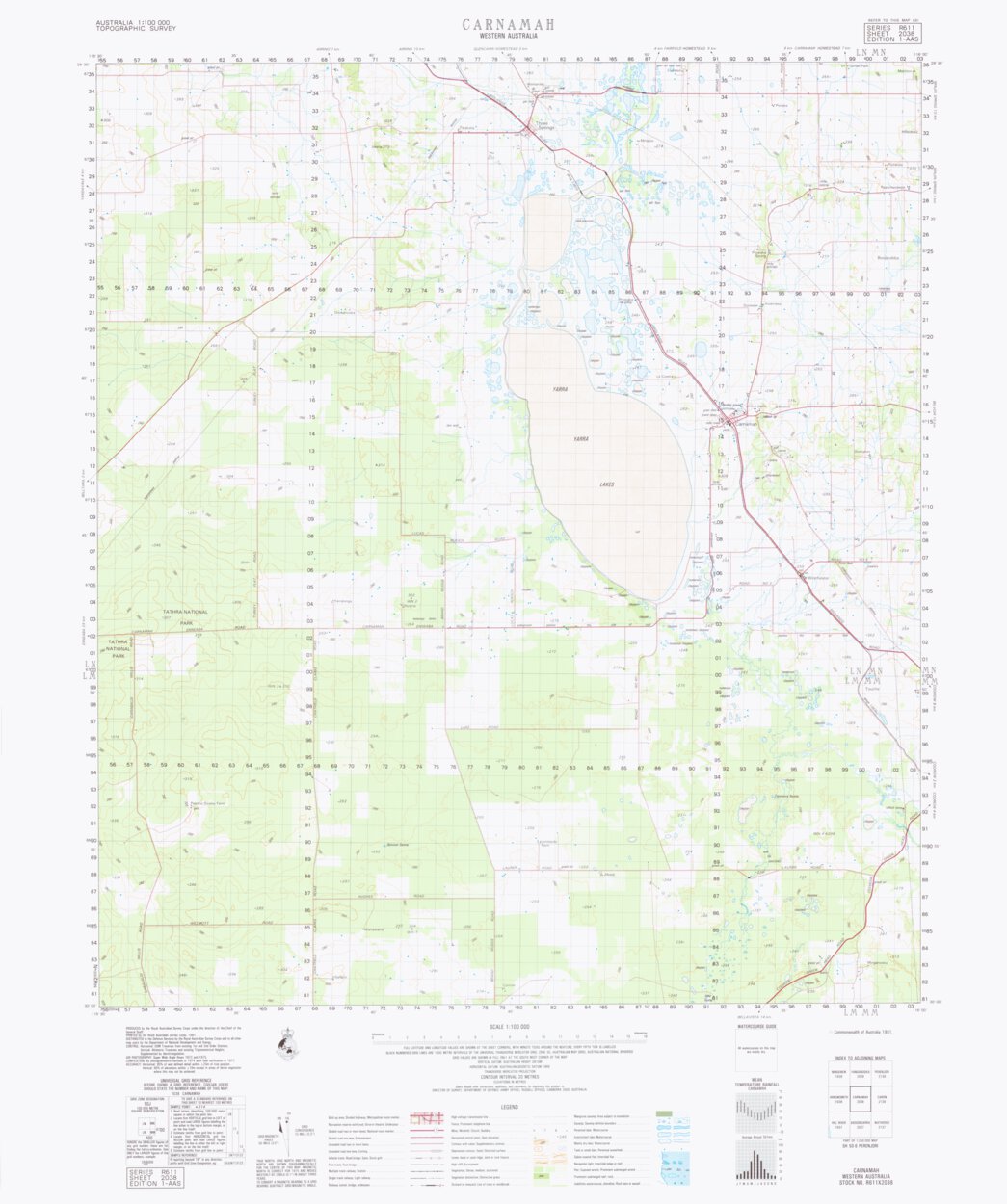 Carnamah (2038) Map by Geoscience Australia | Avenza Maps