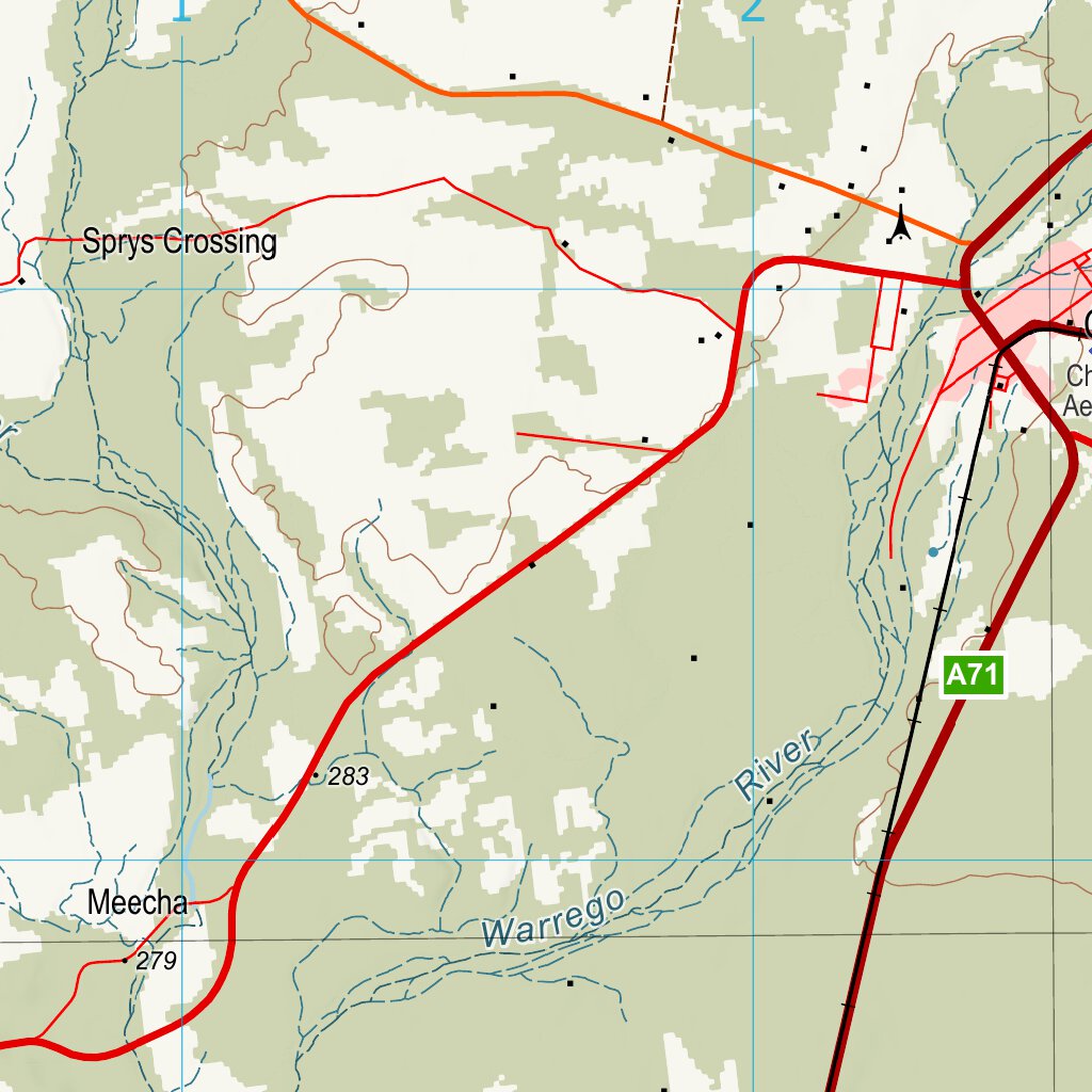 Charleville G5510 Map by Geoscience Australia | Avenza Maps