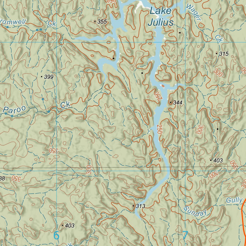 Cloncurry F5402 Map by Geoscience Australia | Avenza Maps