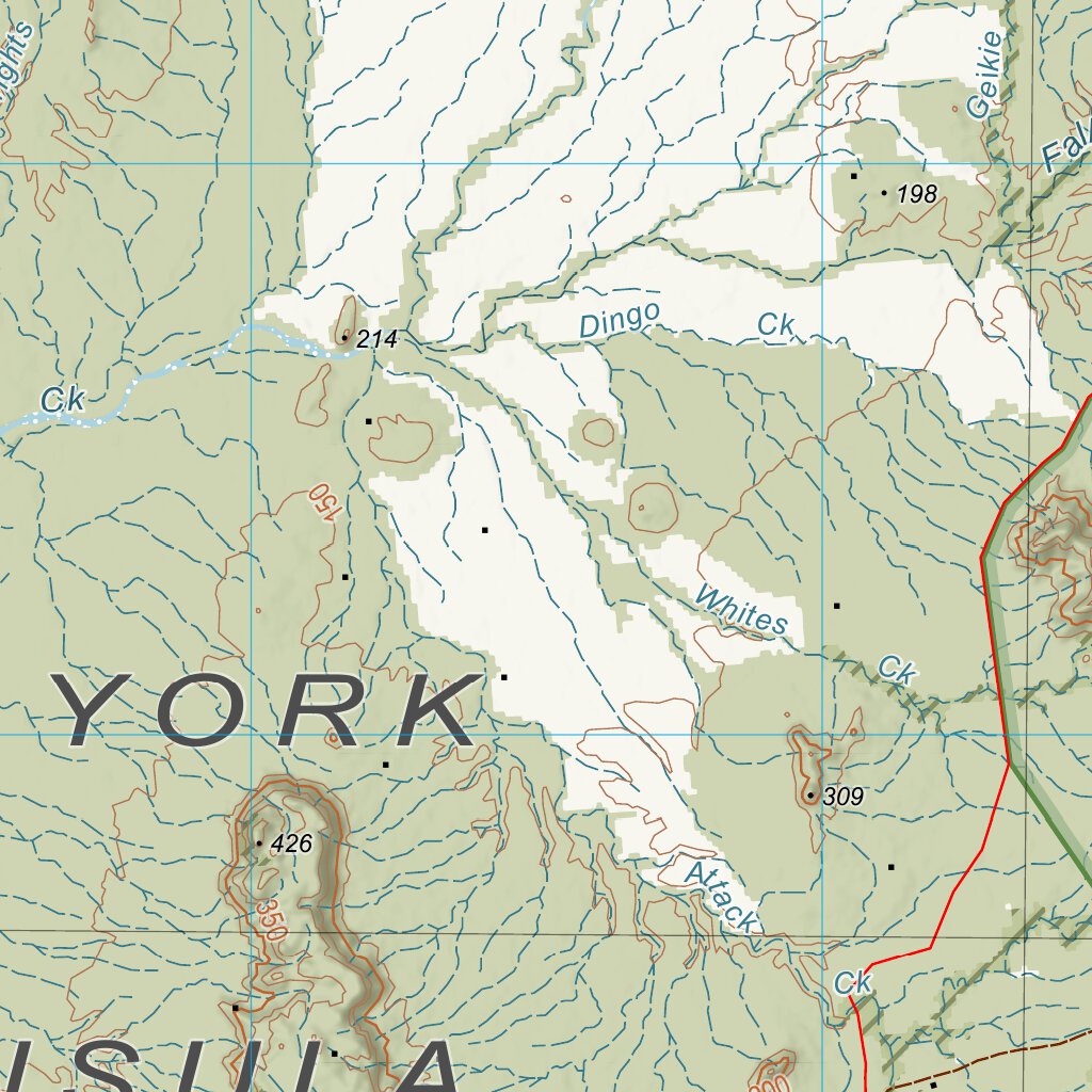 Coen D5408 Map by Geoscience Australia | Avenza Maps