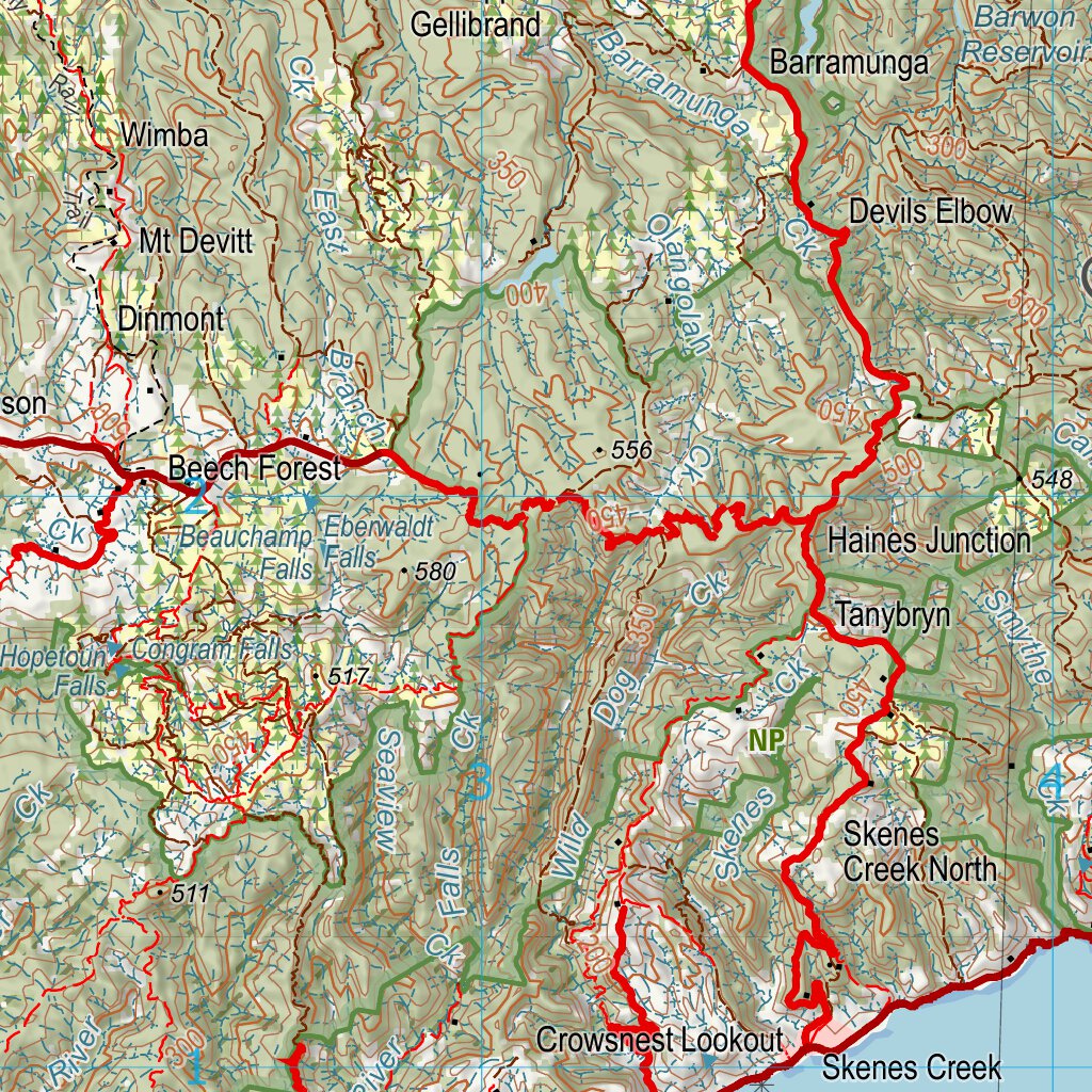 Colac J5412 Map by Geoscience Australia | Avenza Maps