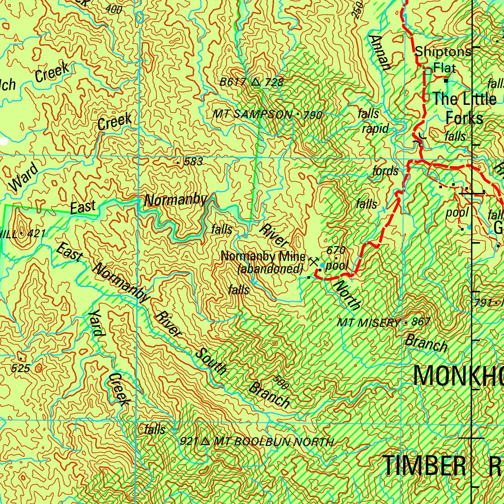 Cooktown SD55 - 13 Map by Geoscience Australia | Avenza Maps