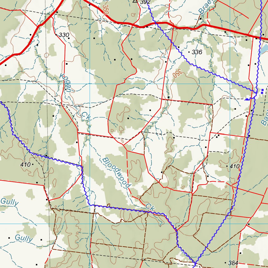 Dalby G5613 Map by Geoscience Australia | Avenza Maps