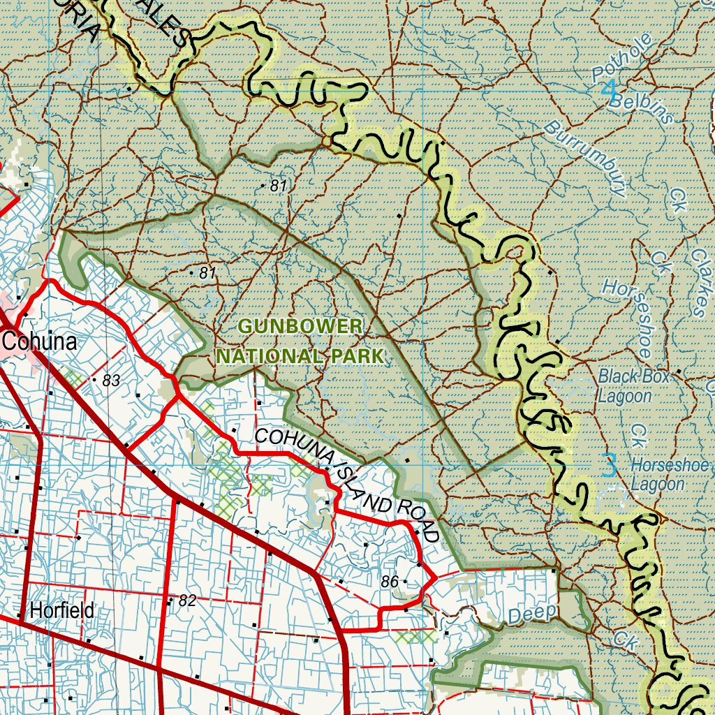 Deniliquin I5513 Map by Geoscience Australia | Avenza Maps