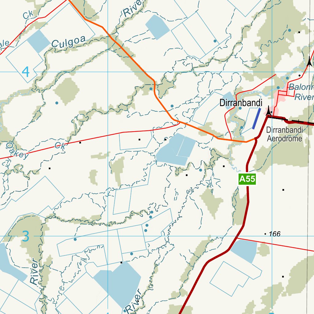Dirranbandi H5503 Map by Geoscience Australia | Avenza Maps