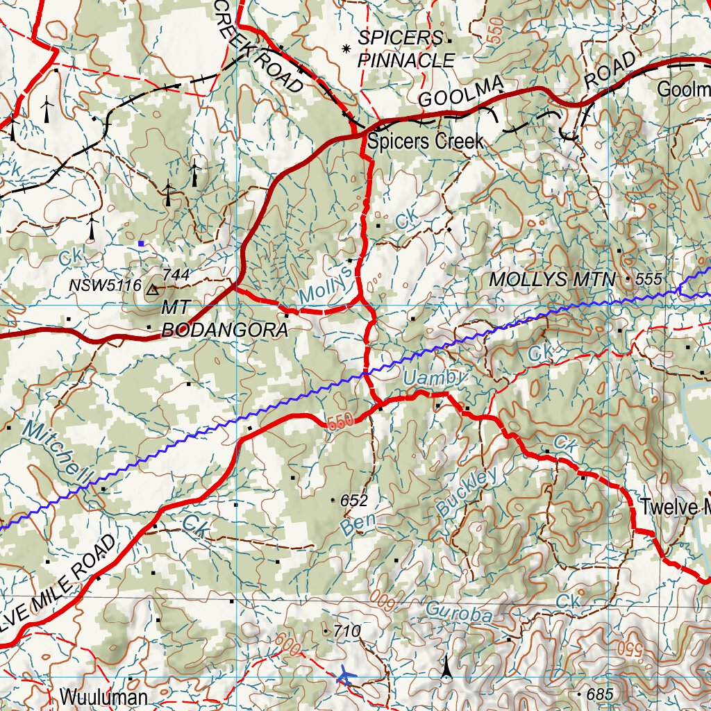 Dubbo I5504 Map by Geoscience Australia | Avenza Maps