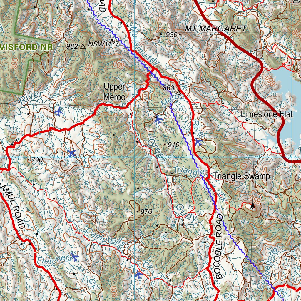 Dubbo I5504 Map by Geoscience Australia | Avenza Maps