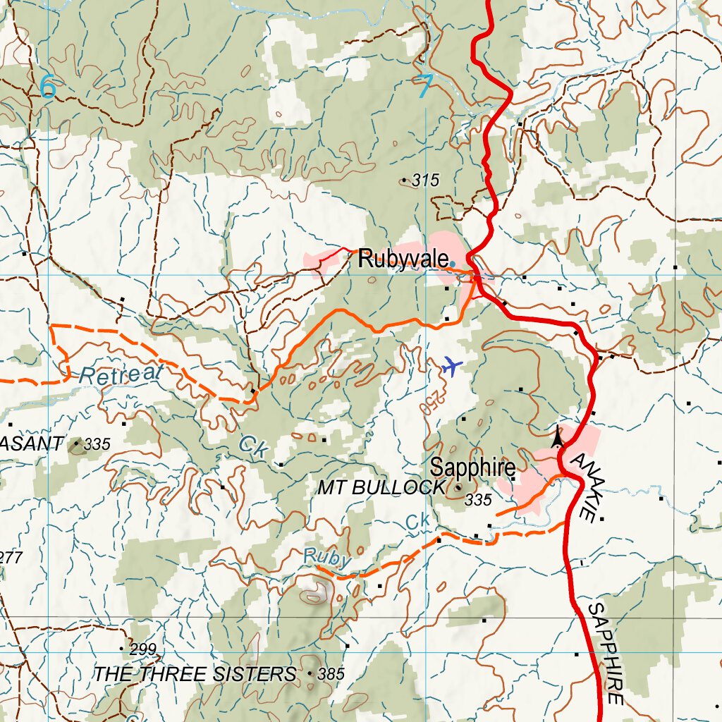 Emerald F5515 Map by Geoscience Australia | Avenza Maps