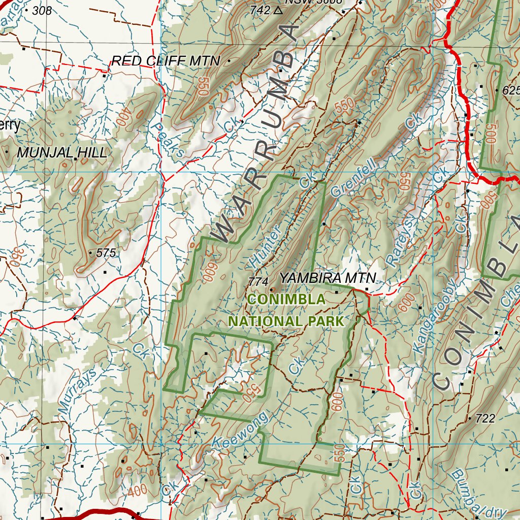 Forbes I5507 Map by Geoscience Australia | Avenza Maps