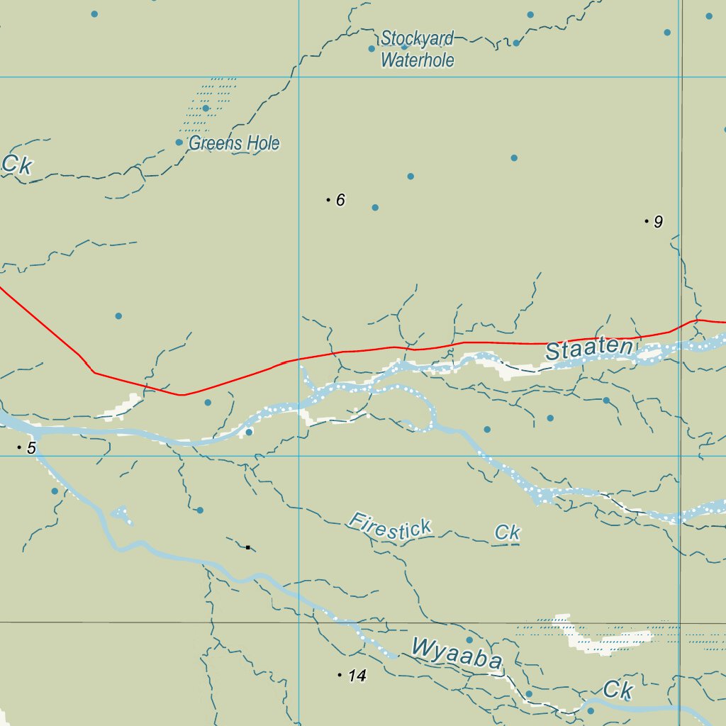 Galbraith E5403 Map by Geoscience Australia | Avenza Maps