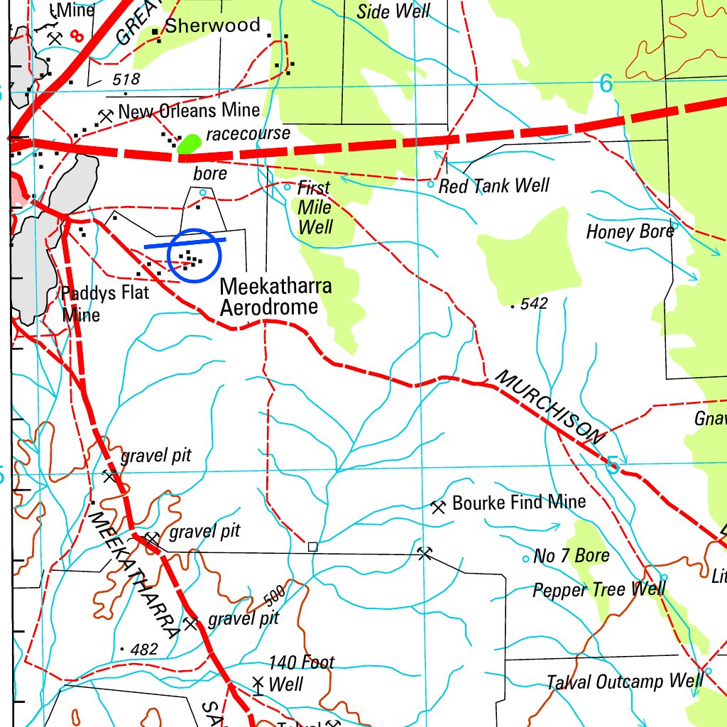 Glengarry SG50 - 12 Map by Geoscience Australia | Avenza Maps