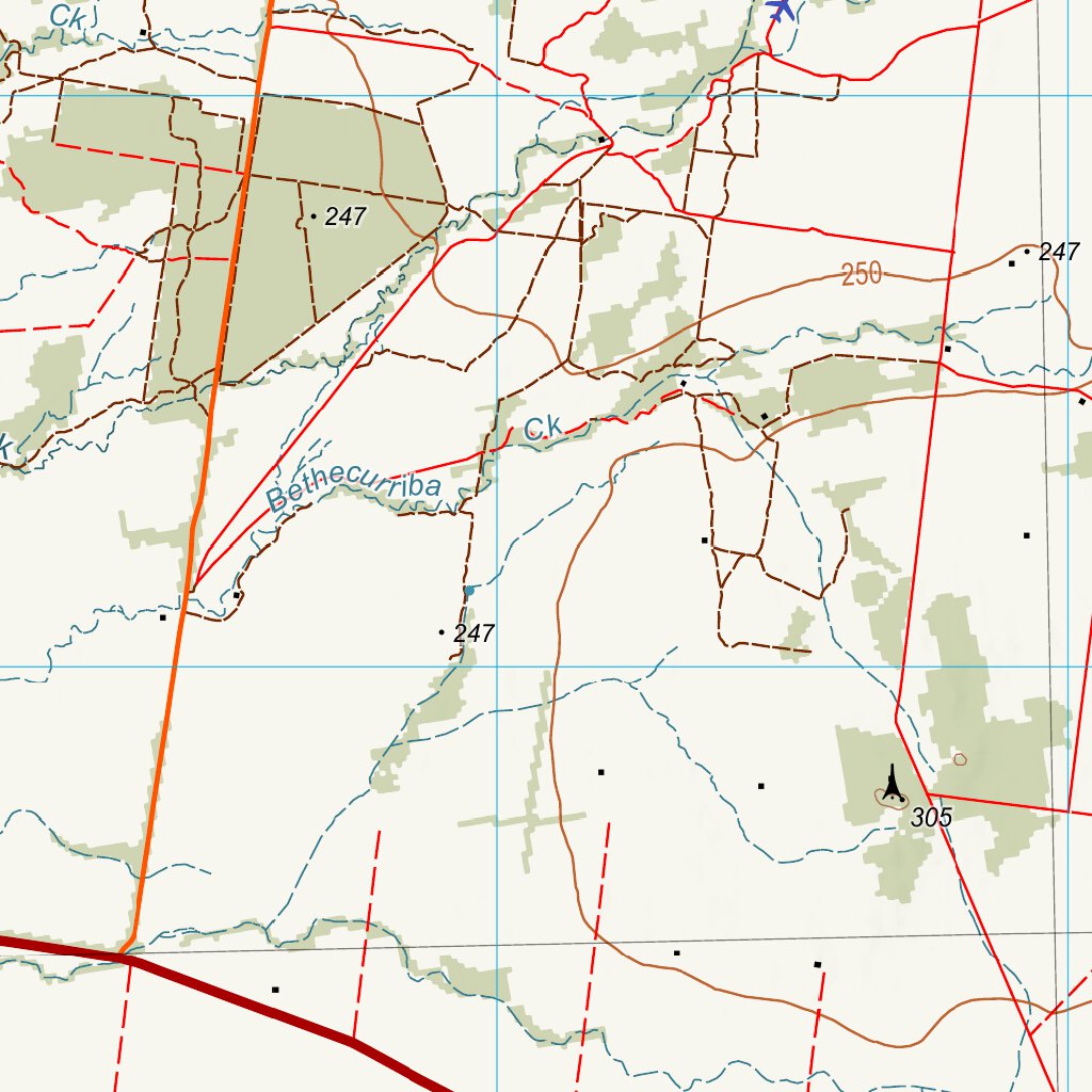 Goondiwindi H5601 Map by Geoscience Australia | Avenza Maps