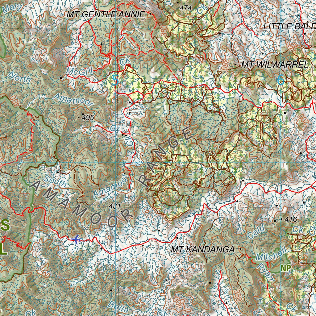 Gympie G5610 Map by Geoscience Australia | Avenza Maps