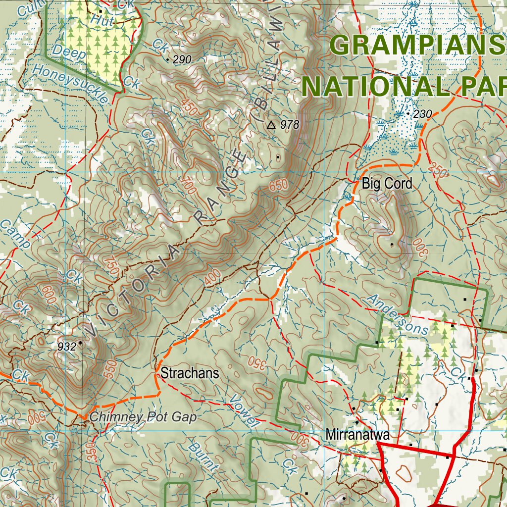 Hamilton Special J5407 Map by Geoscience Australia | Avenza Maps