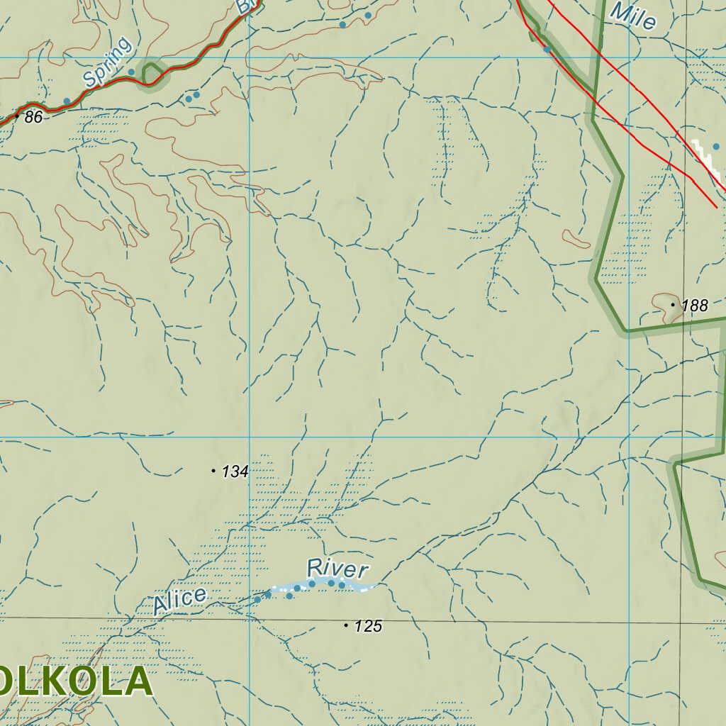 Hann River D5416 Map by Geoscience Australia | Avenza Maps