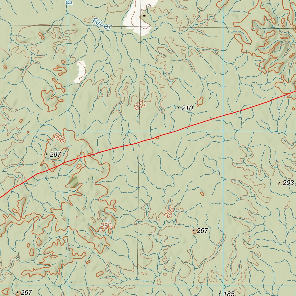 Hann River D5416 Map by Geoscience Australia | Avenza Maps