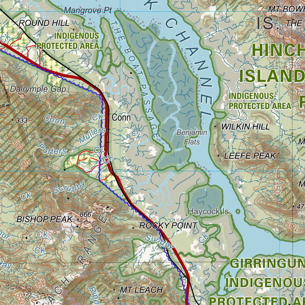 Ingham E5510 Map by Geoscience Australia | Avenza Maps