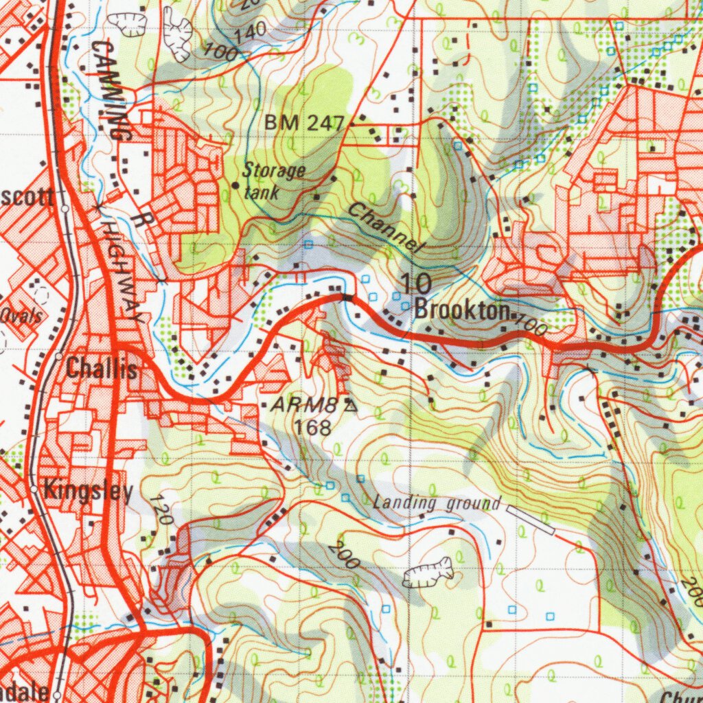 Jarrahdale (2133) Map by Geoscience Australia | Avenza Maps