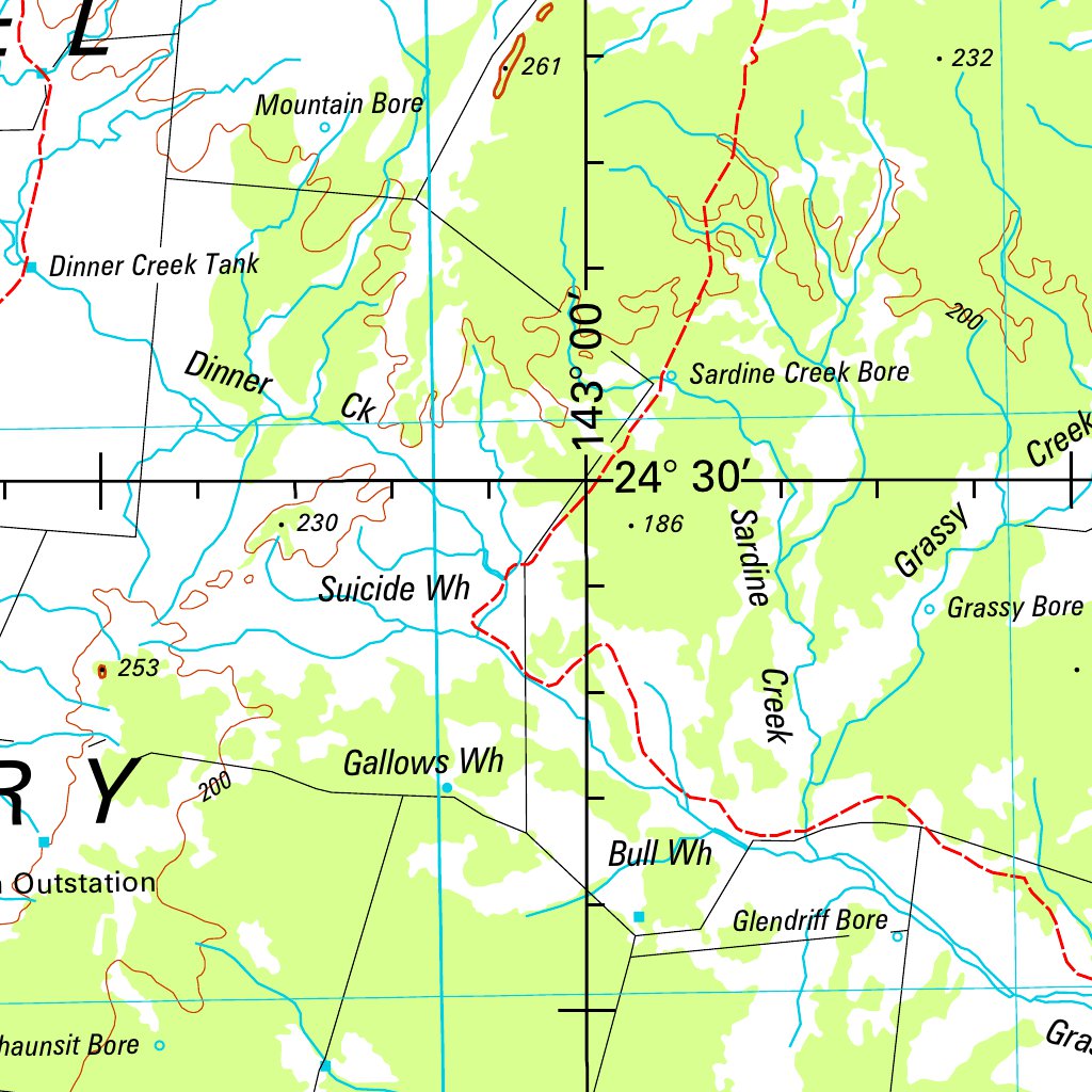 Jundah SG54 - 04 Map by Geoscience Australia | Avenza Maps