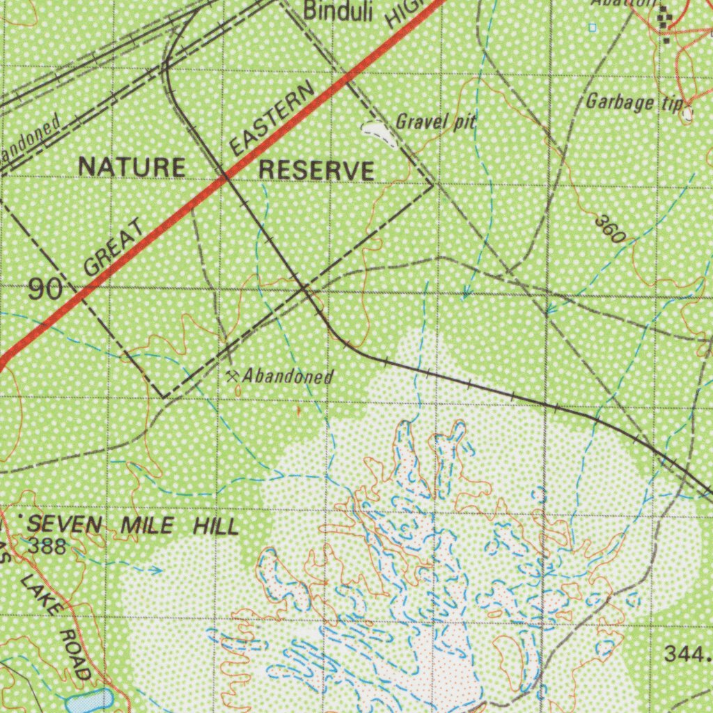 Kalgoorlie (3136) Map by Geoscience Australia | Avenza Maps