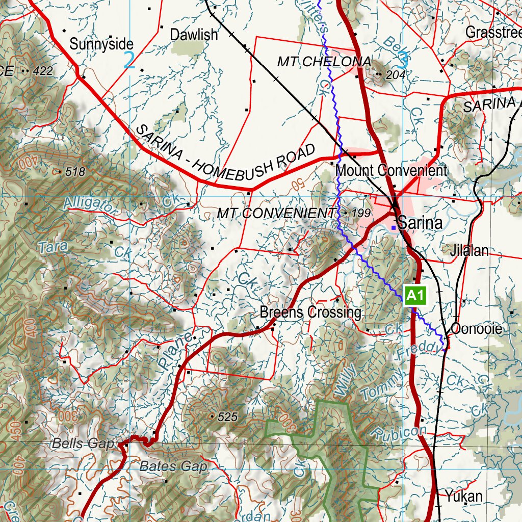 Mackay F5508 Map by Geoscience Australia | Avenza Maps