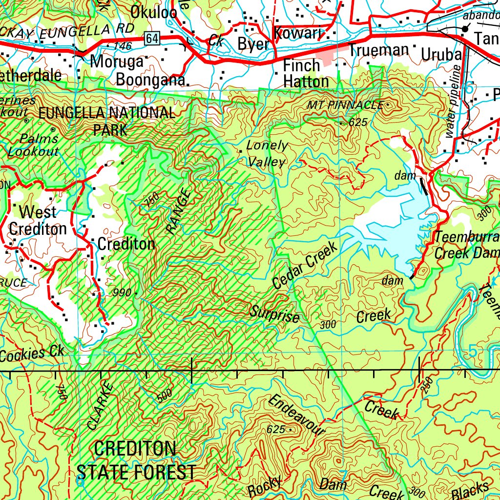 Mackay SF55 - 08 Map by Geoscience Australia | Avenza Maps