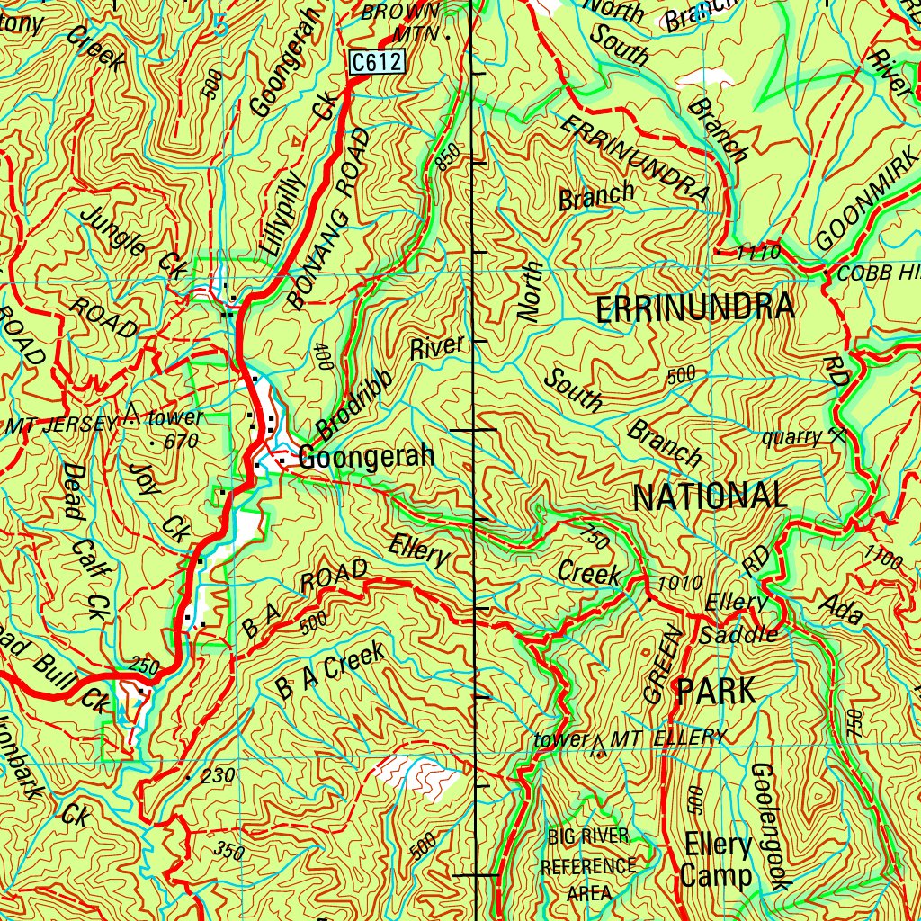 Mallacoota SJ55 - 08 Map by Geoscience Australia | Avenza Maps