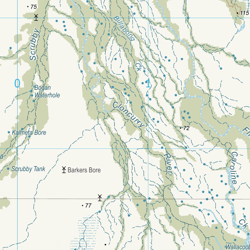 Millungera E5415 Map by Geoscience Australia | Avenza Maps