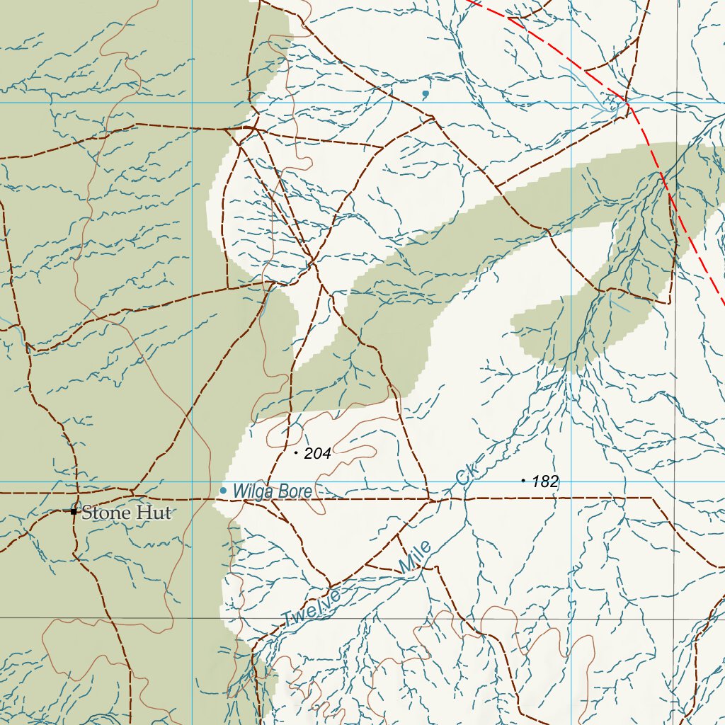 Milparinka H5407 Map by Geoscience Australia | Avenza Maps