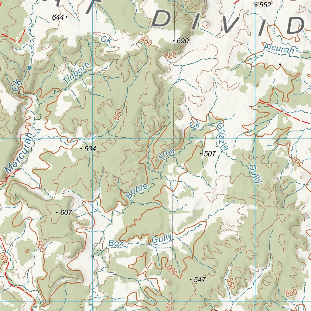 Mitchell G5511 Map by Geoscience Australia | Avenza Maps