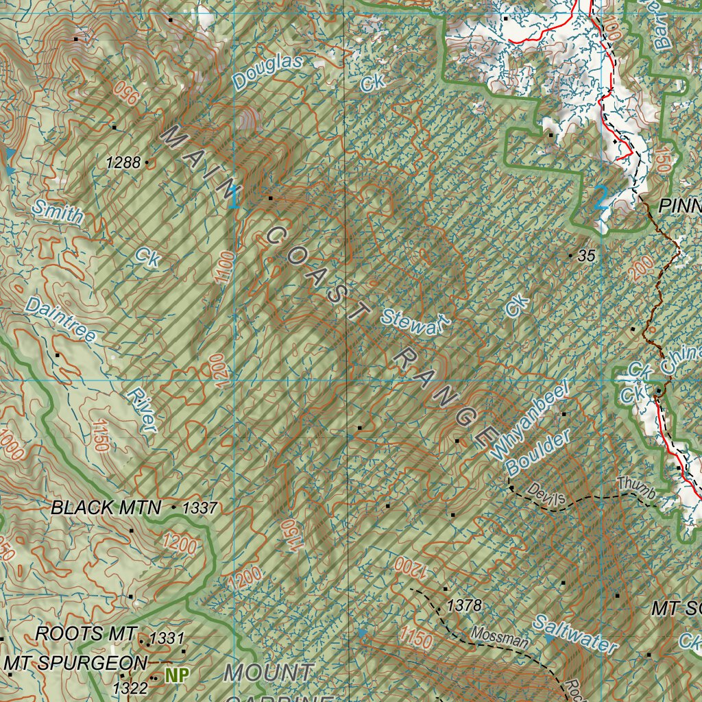 Mossman E5501 Map by Geoscience Australia | Avenza Maps