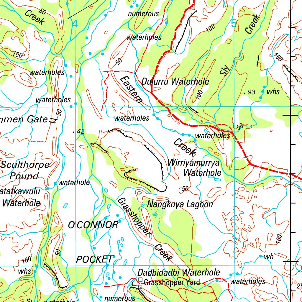 Mount Young SD53 - 15 Map by Geoscience Australia | Avenza Maps