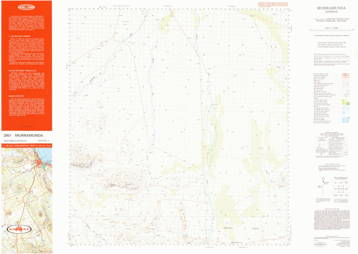 Murramunda (2951) Map by Geoscience Australia | Avenza Maps