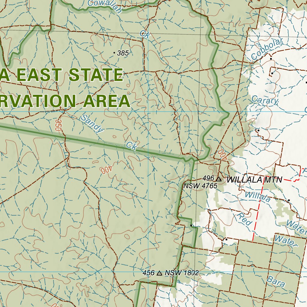 Narrabri H5512 Map by Geoscience Australia | Avenza Maps