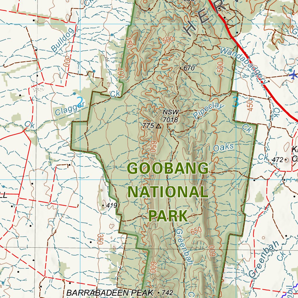 Narromine I5503 Map by Geoscience Australia | Avenza Maps