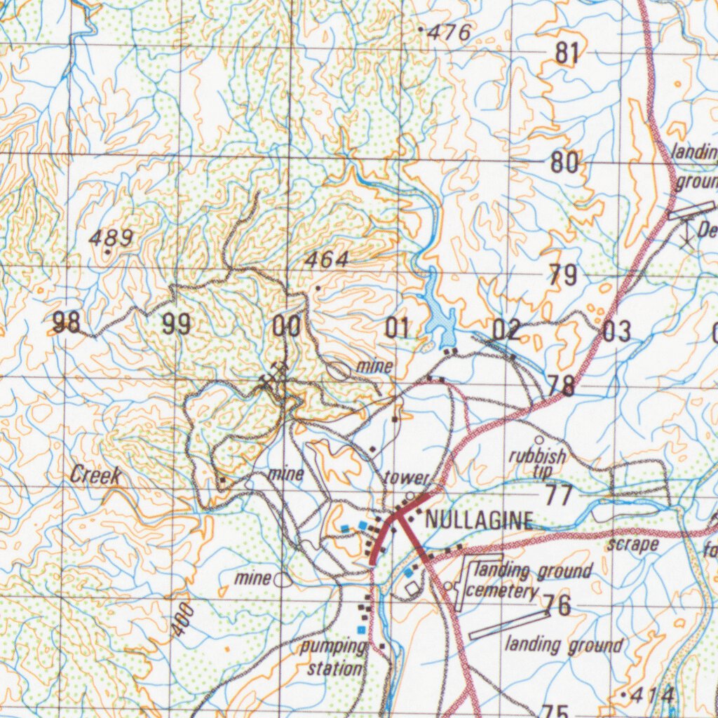 Nullagine (2954) Map by Geoscience Australia | Avenza Maps