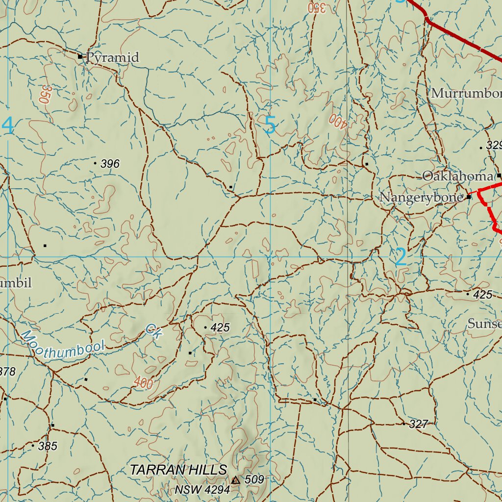 Nymagee I5502 Map by Geoscience Australia | Avenza Maps