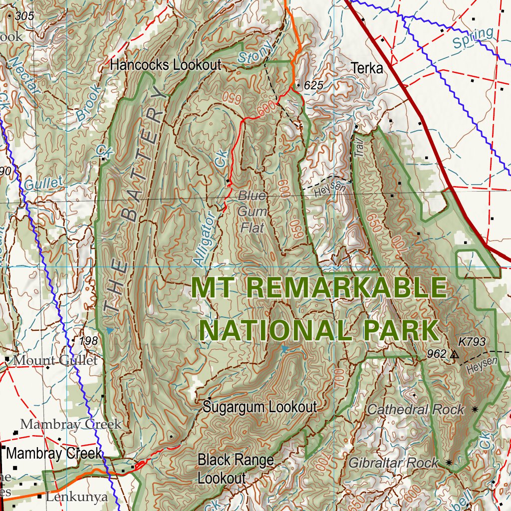 Orroroo I5401 Map by Geoscience Australia | Avenza Maps