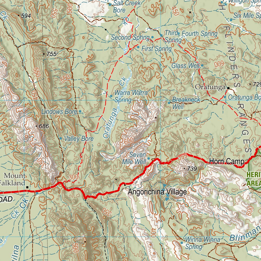 Parachilna H5413 Map by Geoscience Australia | Avenza Maps