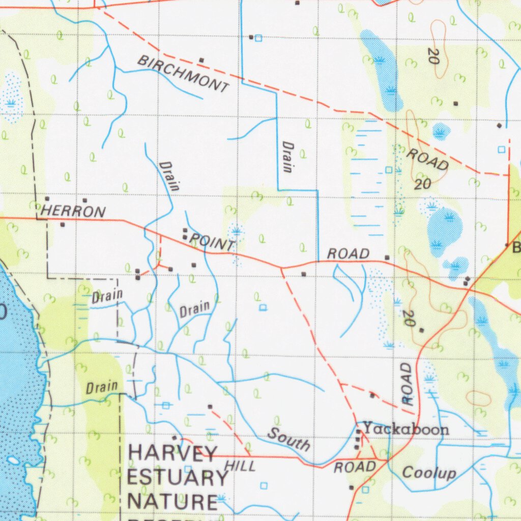 Pinjarra (2032) Map by Geoscience Australia | Avenza Maps