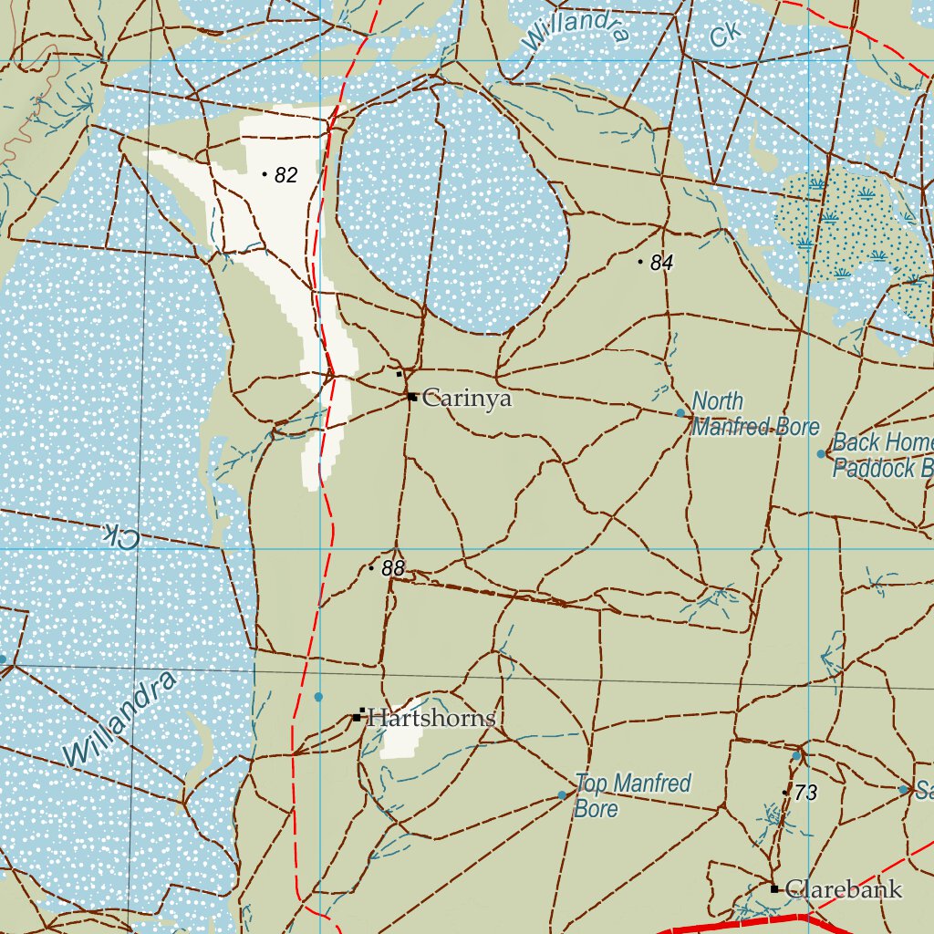 Pooncarie I5408 Map by Geoscience Australia | Avenza Maps