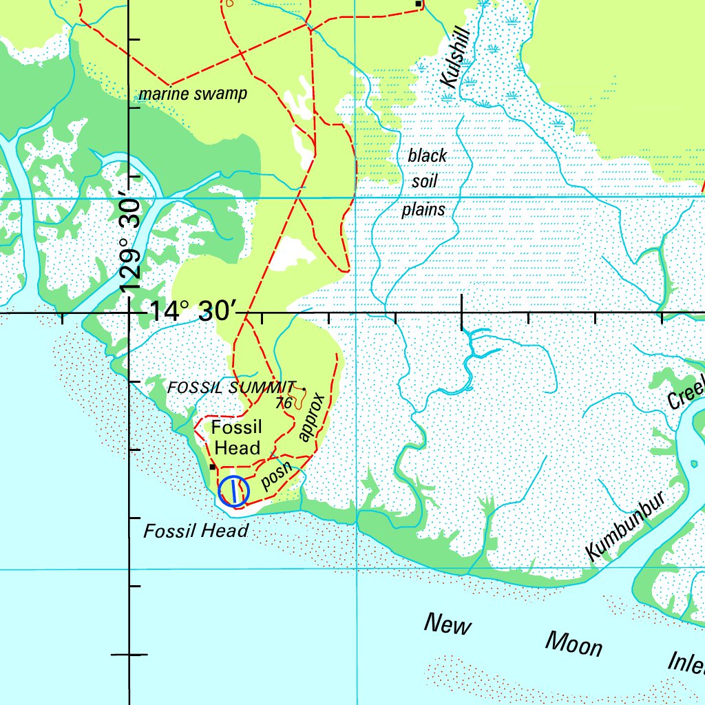 Port Keats SD52 - 11 Map by Geoscience Australia | Avenza Maps