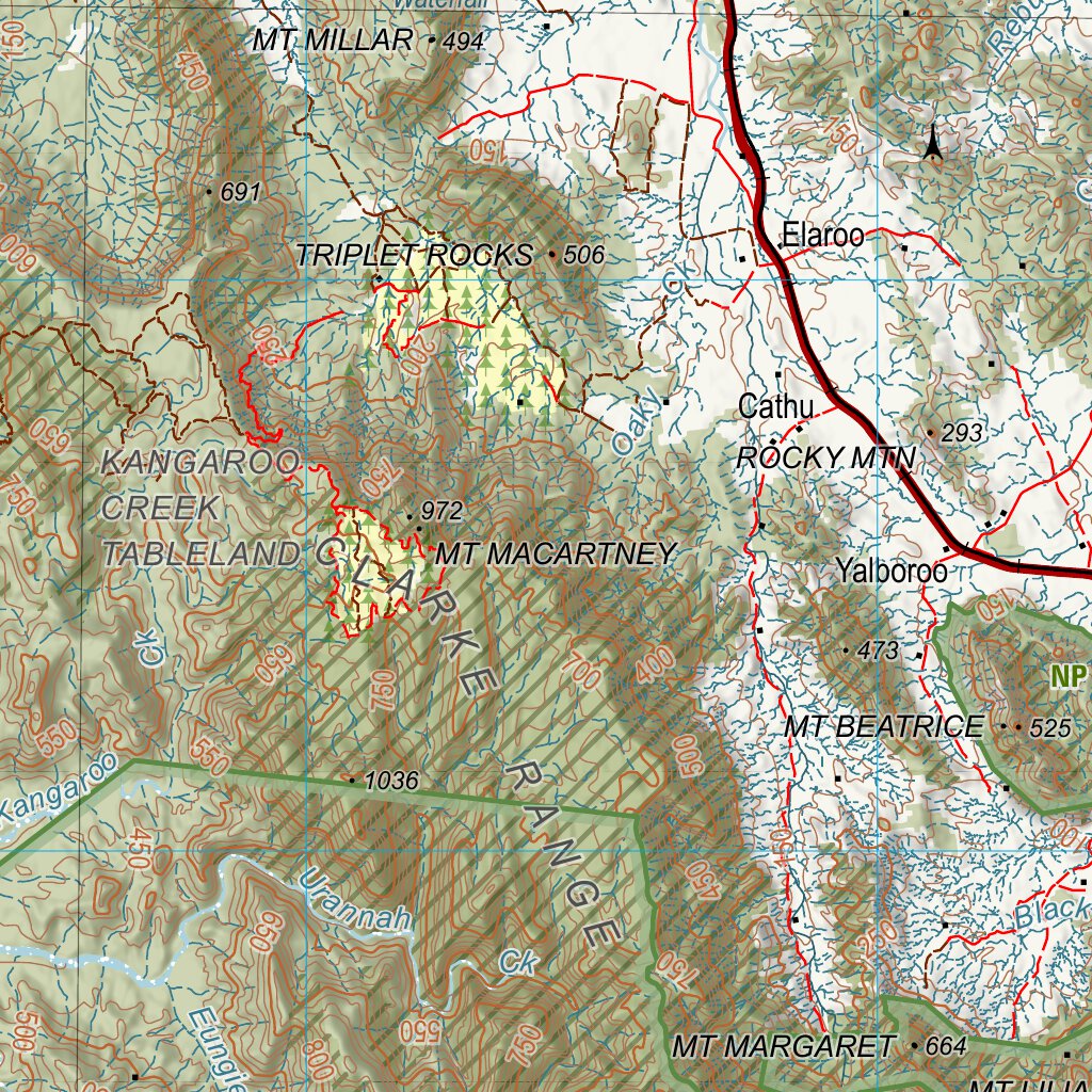 Proserpine F5504 Map by Geoscience Australia | Avenza Maps